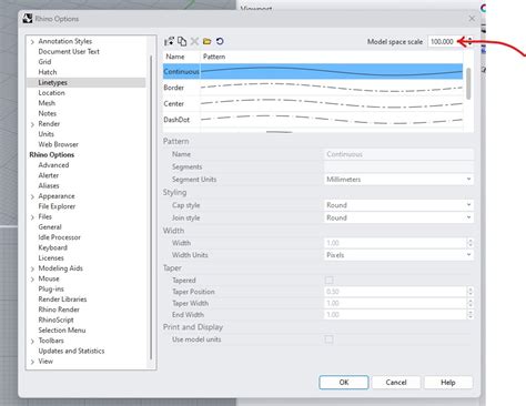 Linetype Scale Issue Rhino Rhino McNeel Forum