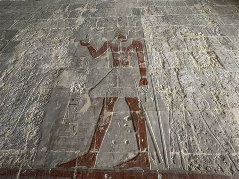 Hieroglyphics In The Temple Of Hatshepsut Luxor Egypt Stock Image Image Of Mosaic Tomb