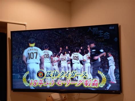 18년만에 한신 타이거즈 센트럴리그 우승 Mania