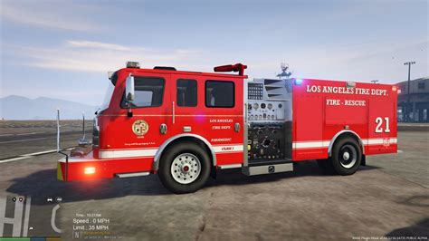 Lafd For Medic4523 Fire Ems Vehicles Mini Pack Gta5