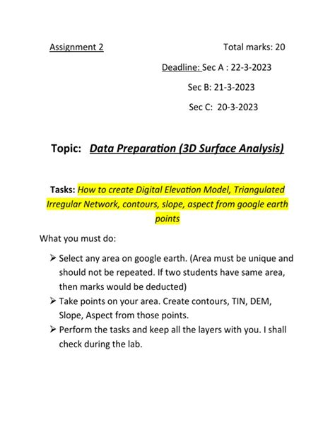 Assignment 2 Geoinformatics Pdf