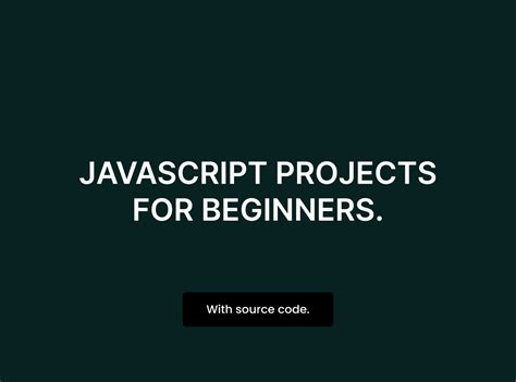 How To Build Your First Javascript Project A Step By Step Guide For