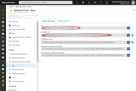 Getting Started EF Core Cosmos Db