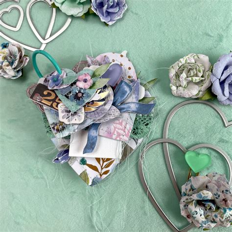 Nested Heart Mini Album Project Idea