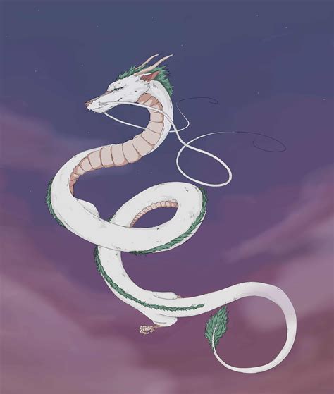 Haku Spirited Away Flying