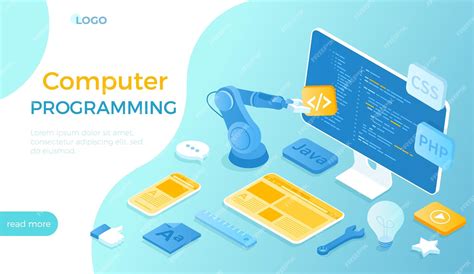 Premium Vector Computer Programming Software Web App Development