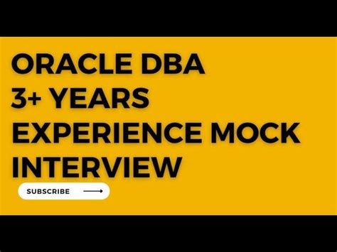 Srinivasarao Ravulapalli On Linkedin Oracle Dba Interview Questions