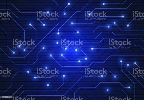 기술 회로 기판 질감추상 배경 전자 마더 보드 그림입니다 커뮤니케이션 및 엔지니어링 개념 벡터 일러스트레이션 0명에 대한 스톡