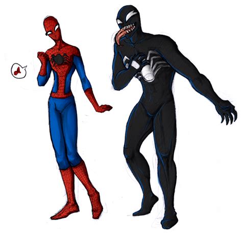Venom Gay And Spidey Gay By Arbrenoir On Deviantart