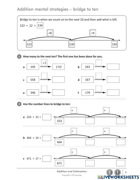 Addition Year 2 Aged 6 7 Worksheets Library