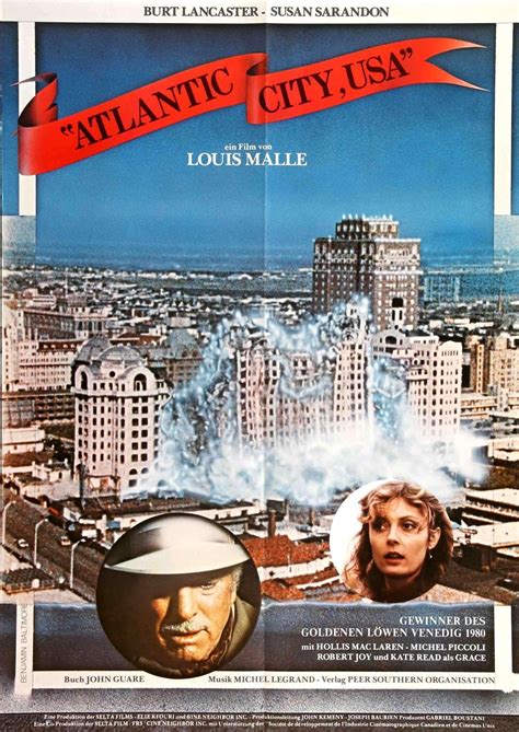 Atlantic City 1980 German Movies Atlantic City Movie Posters