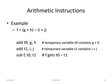 PPT MIPS Assembly PowerPoint Presentation Free Download ID