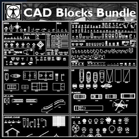 Cad Blocks And Architecture Drawings 20000 Instant Downloads Cad