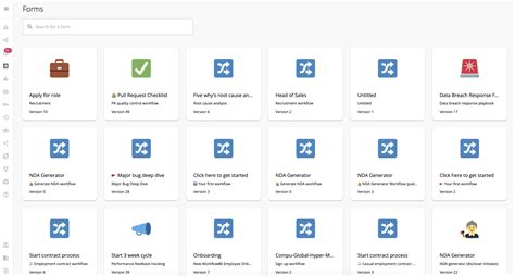 Forms Library Workflow86 Documentation