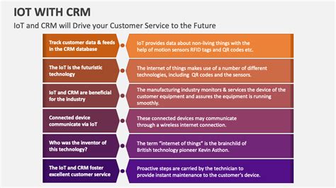IoT With CRM PowerPoint And Google Slides Template PPT Slides