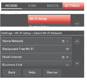 Honeywell Home Rth Wf Smart Series Thermostat User Manual Thermostat Guide