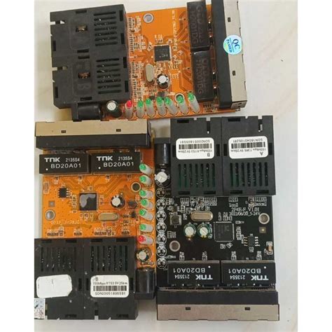 Jual Media Converter Htb Pcb 2fo 4lan Bekas Shopee Indonesia