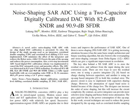 Ieee Transactions On Circuits And Systems I Regular Papers On Linkedin