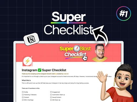 Go Viral On Instagram Ultimate Super Checklist Notion Ready 100 Original Simple And Effective Go Viral On Instagram Ultimate Super Checklist Notion Ready 100 Original Simple And Effective