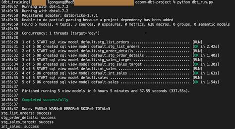 How I Use Programmatic Invocation To Execute Dbt Models