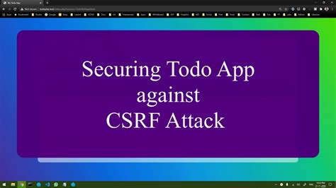 how to secure your web app against csrf attack in php shiburaj youtube