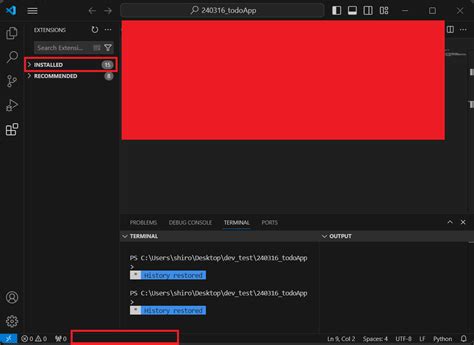 Vs Code 問題解決 ‘reactivating Terminalsの出現 Shelokuma Tech Blog
