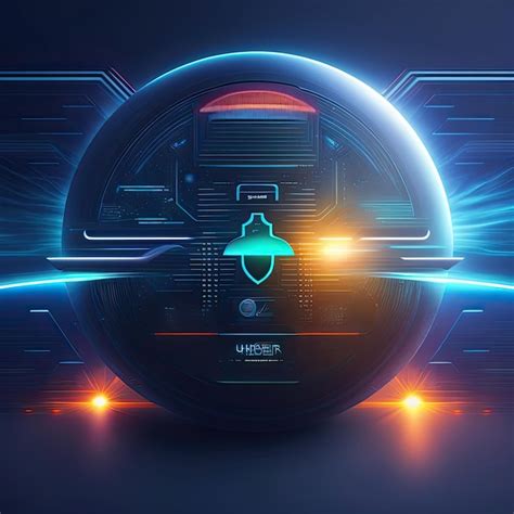 Premium Ai Image Cyber Security Background
