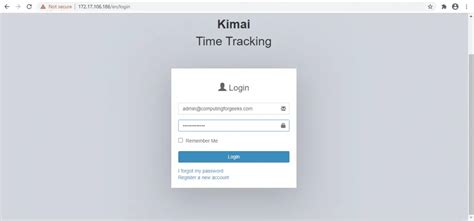 Install Kimai Web Based Time Tracking Application Computingforgeeks