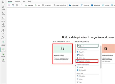 Spark ジョブ定義アクティビティ Microsoft Fabric Microsoft Learn