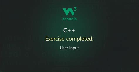 Completed Exercise C User Input