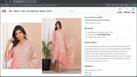 Github Sachin Fsdmyntra Clone Cloning Myntra