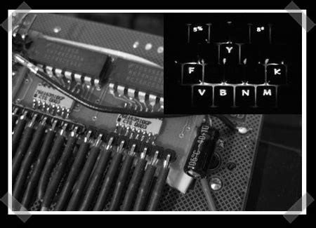 Animated LED Keyboard Hackaday