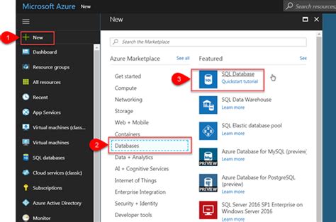 How To Create A SQL Database In Azure