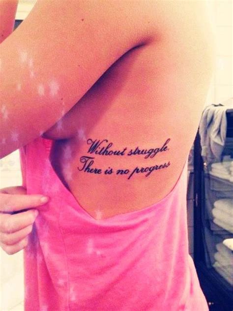 Tatouage Phrase Femme Cote Modèles Et Exemples