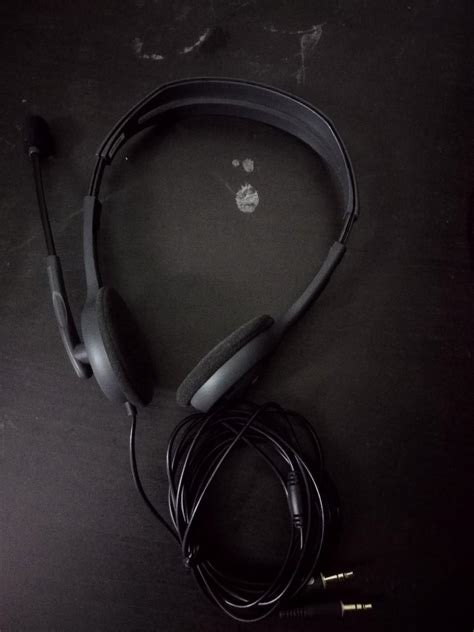 Logi Tech HeadSet Audio Headphones Headsets On Carousell