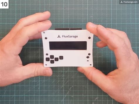 Front Plate For 16x2 LCD Keypad Shield Trybotics