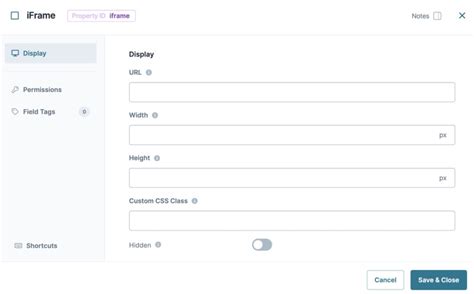 Iframe Component