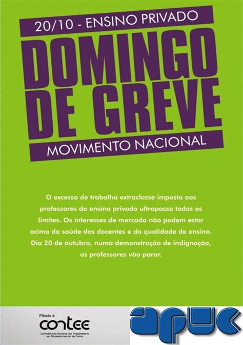 Professoresas Do Ensino Privado Se Mobilizam Para Greve Nacional De 20