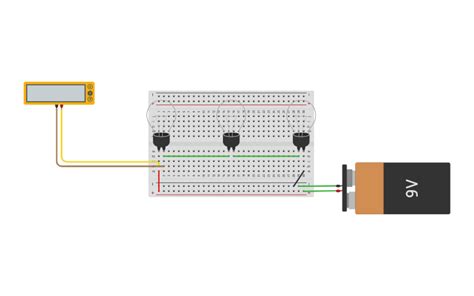 Circuit Design Series Parallel Using Arduino Uno Tinkercad