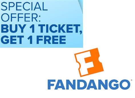 Fandango Movie Tickets Buy 1 Get 1 Free Can Schedule For Future