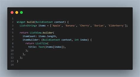 Rishad N On Linkedin Flutterdevelopment Listviewbuilder