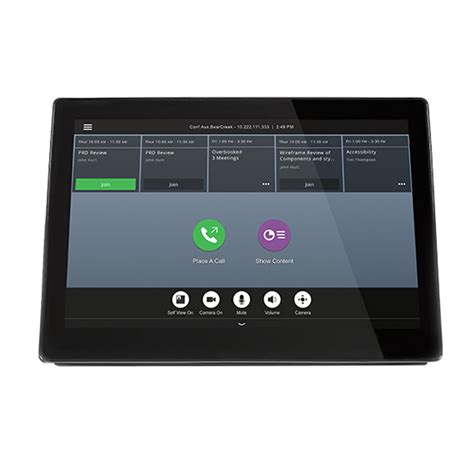 Realpresence Group Series Touch Control 8200 84190 001 Polycom Es Tech