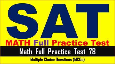 Sat Math Course 78 Mcqs Sat Online Course Ambipi