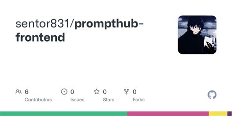 GitHub Sentor Prompthub Frontend