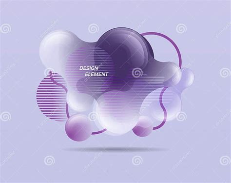 Abstract Modern Graphic Element Dynamic Colored Form And Line Gradient Abstract Banner With