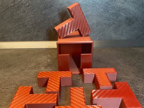 T Shape Puzzle Box By Jakubs Makerworld
