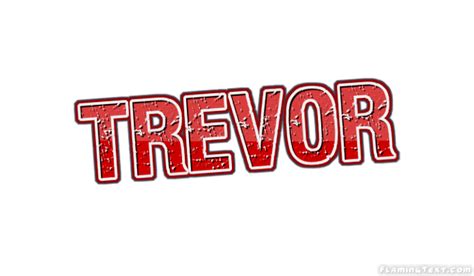 Trevor Logo Free Name Design Tool From Flaming Text