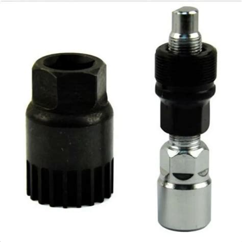 자전거 크랭크 풀러 제거 자전거 수리 추출기 하단 브래킷 리무버 범용 사이클링 크랭크셋 페달 리무버 2 개자전거 수리도구