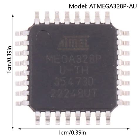 Original Atmega328p Au Atmega328p Smd Tqfp32 Chip Microcontroller Ic Chip £3 07 Picclick Uk