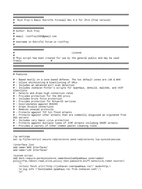 Mikrotik Firewall V6 0 Pdf Domain Name System Transmission